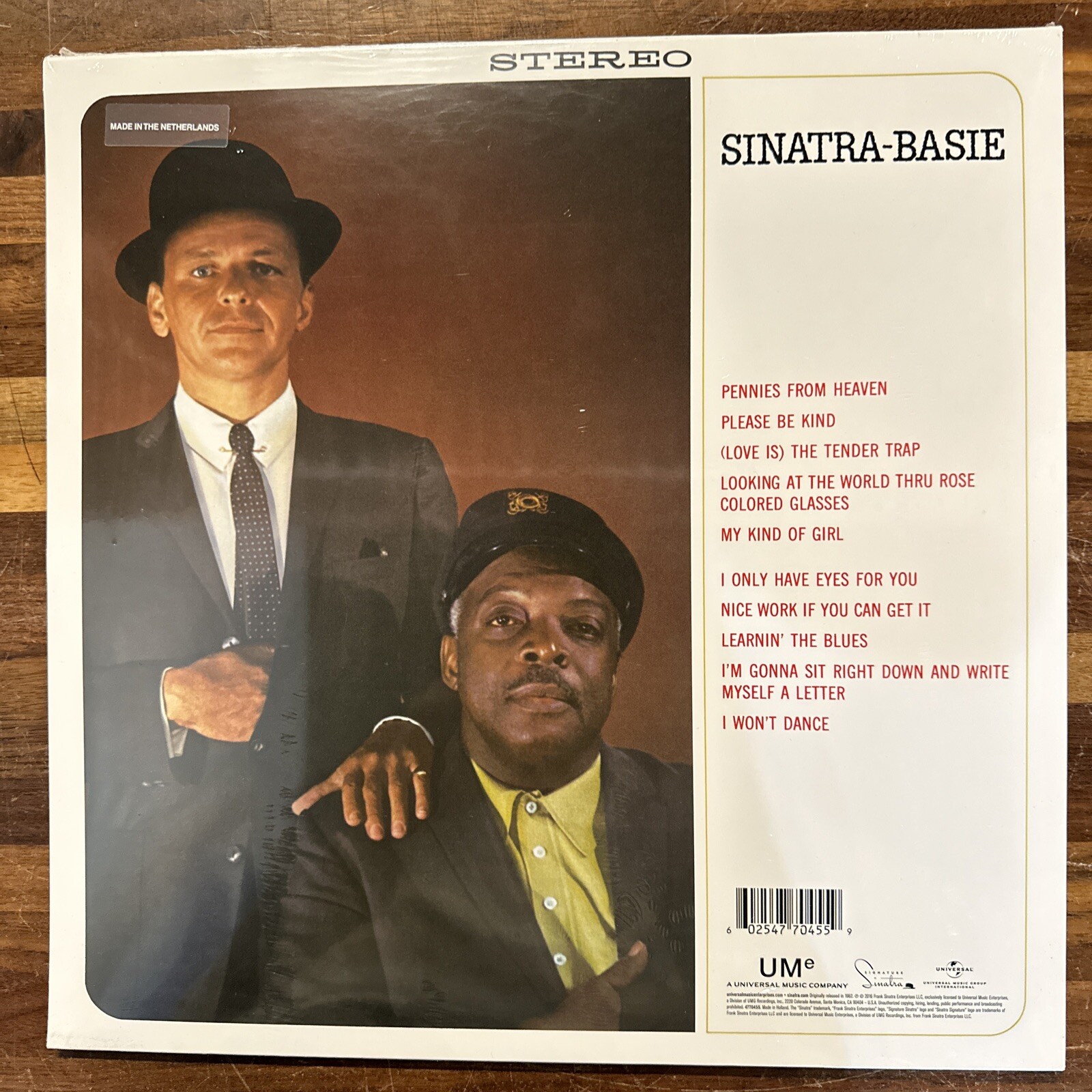 Sinatra-Basie: an Historic Musical First by Frank Sinatra (Record, 2016 ...