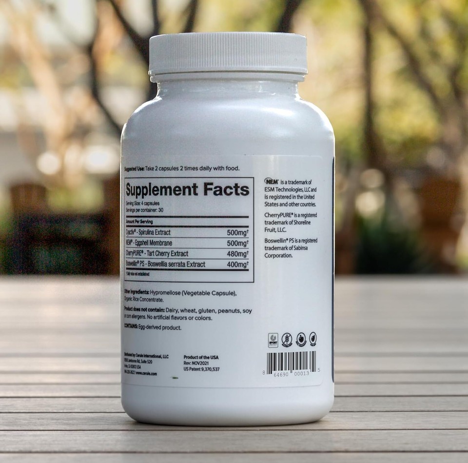 Cerule Cyactiv Spirulina Support Supplements for reducing Joint and ...