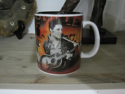 Elvis Presley 2005 Design Mug with signature inside mug lip | eBay