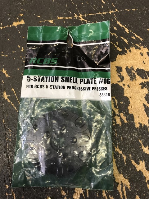 RCBS 5 Station #16 Shell Plate Steel 88816 for sale online | eBay