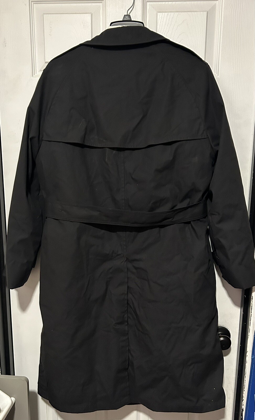 Garrison Collection Vintage Military Men’s Black Tren… - Gem