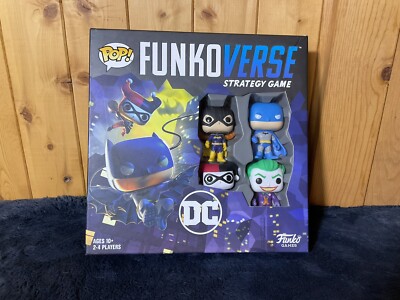 Funkoverse DC Comics Strategy Game by Funko Games 4-Pack Board Game NEW ...