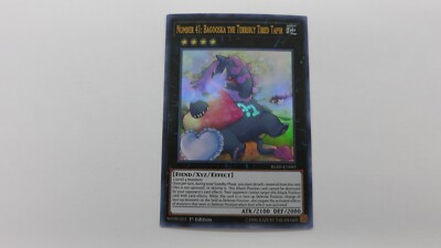 NUMBER 41 BAGOOSKA THE TERRIBLY TIRED BLRR-EN085 1ST ULTRA YUGIOH PACK ...