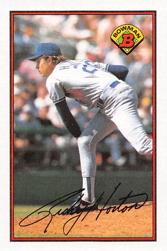 Ricky Horton 1989 Bowman 338 Los Angeles Dodgers Baseball Card | eBay