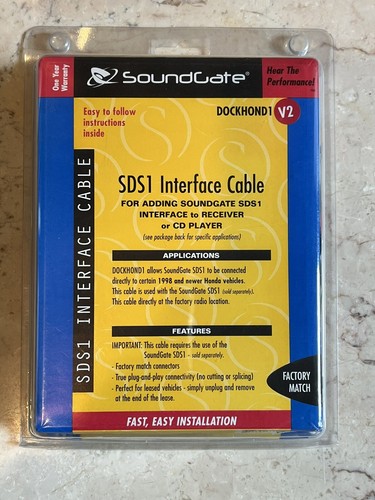 SOUNDGATE DOCKING STATION UNIVERSAL DUAL AUXILIARY INPUT INTERFACE SDS1 ...