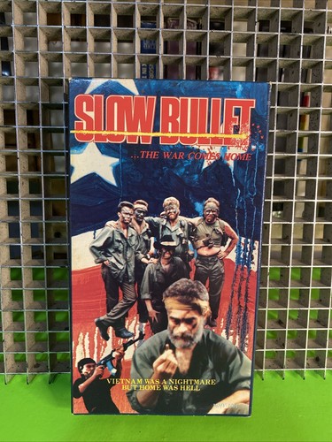 SLOW BULLET-VHS Mamas Home Video•SOV•RARE• Cult Action Vietnam 241 ...