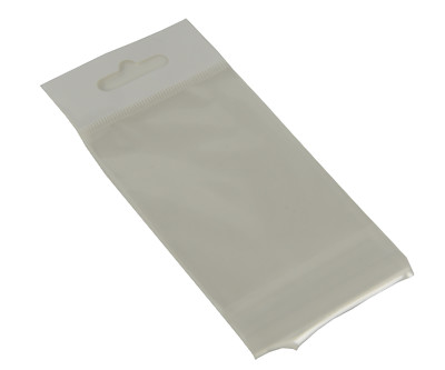 Jewellers & Beaders Clear Plastic Hanging Storage Bags With Header for ...