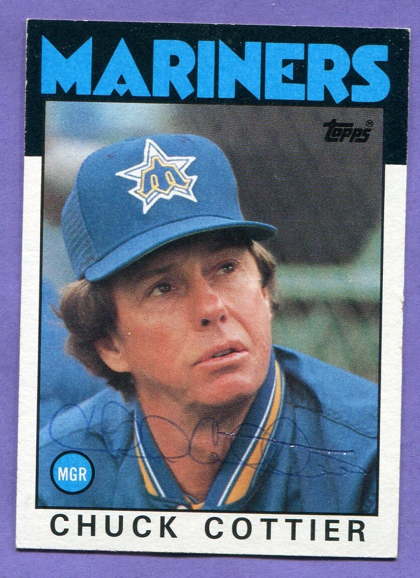 1986 Topps - Chuck Cottier #141 for sale online | eBay