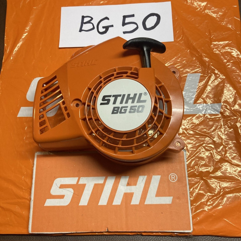 NEW Genuine OEM STIHL BG50 Leaf Blower Recoil Pull Start Assembly | eBay