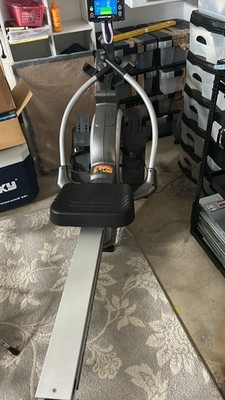 Fortis foldable rowing machine with wheels, independent oars & digital ...