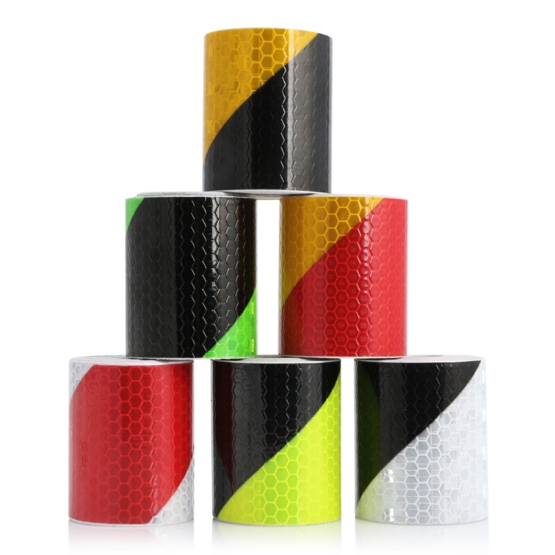 Reflective Tape High Visibility Duct Safety Sticker Stripes Adhesive ...