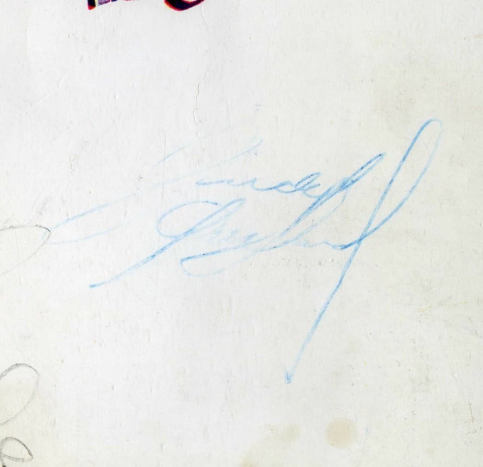 JUDY GARLAND & NAT KING COLE Signed Autograph Copacabana NYC Photo ...