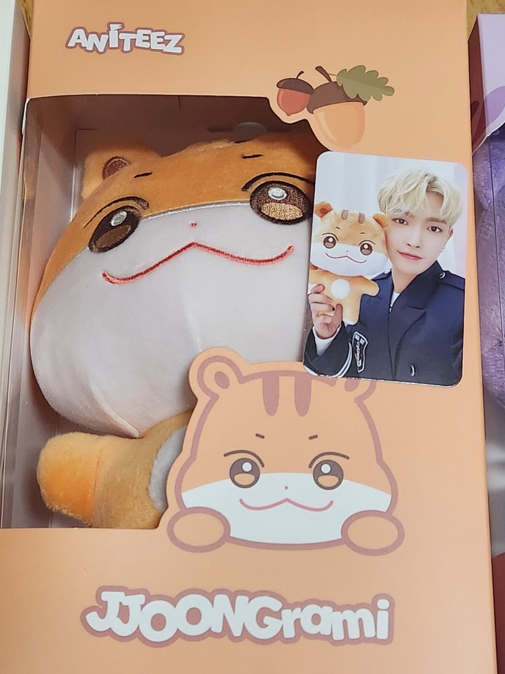 ATEEZ PLUSH DOLL PHOTOCARD ADVENTURE POPUP ANITEEZ IN ILLUSION ...