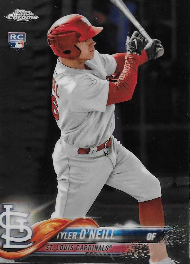 2018 Topps Chrome #35 Tyler O'Neill Cardinals NM-MT (RC - Rookie Card ...
