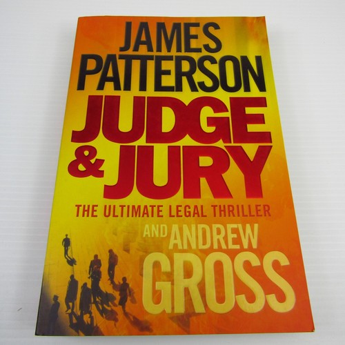 Judge & Jury Large Paperback Novel by James Patterson Crime Thriller ...