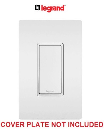 1 LOT of 4 SWITCHES - NEW LEGRAND TM870W White 1 pole 15A ⭐️DESIGNER ...