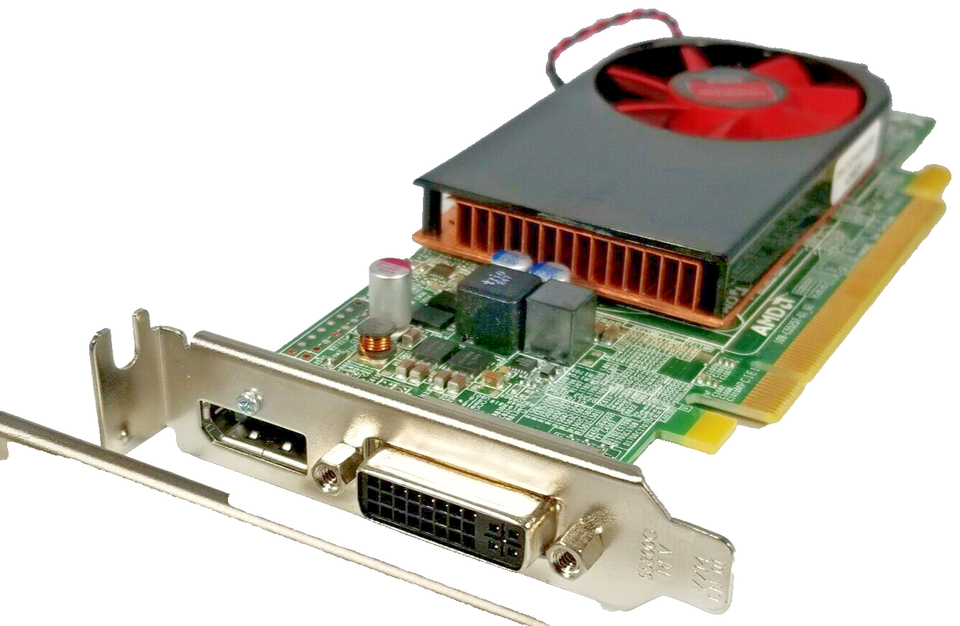 Lot of 5 AMD R7 250 2GB PCI-E x16 Windows 10 Video Card DVI DisplayPort ...