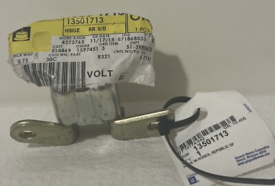 Genuine GM -- Door Hinge -- Rear Upper Left -- #13501713 -- NOS -- OEM ...