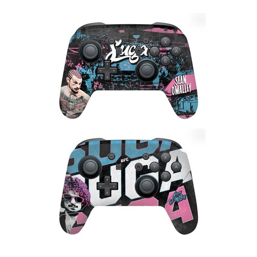 OFFICIAL UFC SEAN O'MALLEY VINYL SKIN DECAL FOR NINTENDO SWITCH PRO ...