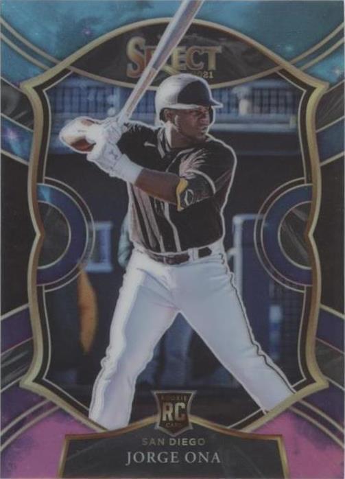 2021 Panini Select - Concourse Jorge Ona #99 Cosmic Prizm (RC) for sale ...