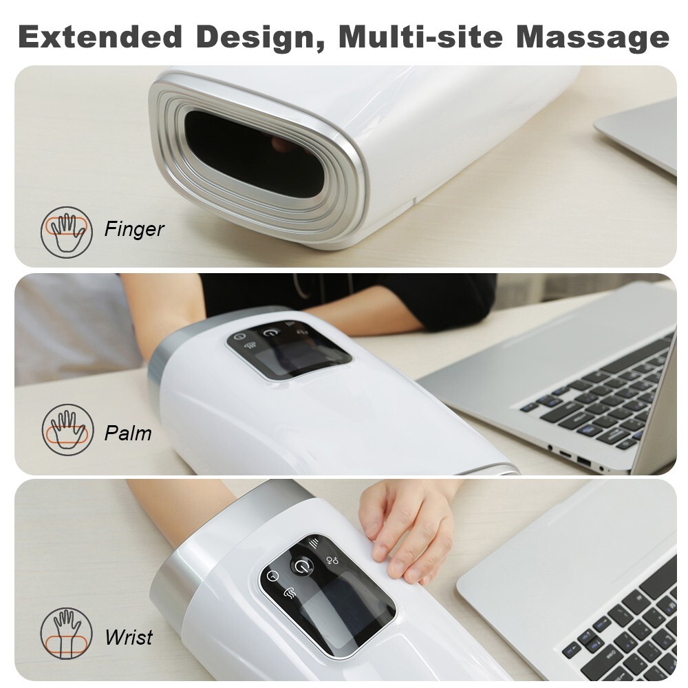Electric Hand Massager Acupressure Palm Finger Massage Machine Pain ...