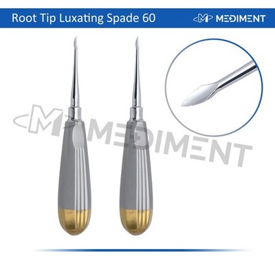 2 Pcs Dental Surgery Elevator Spade 60 Root Extraction,Luxating | eBay