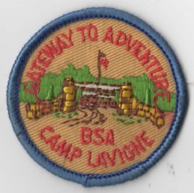 Camp Lavigne Gateway To Adventure BSA Patch BLUE Bdr. [CA4130] | eBay