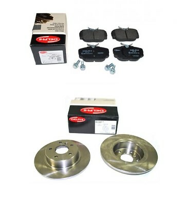 REAR BRAKE PADS AND DISC KIT FOR LAND ROVER DISCOVERY 2 - 1998-2004 ...