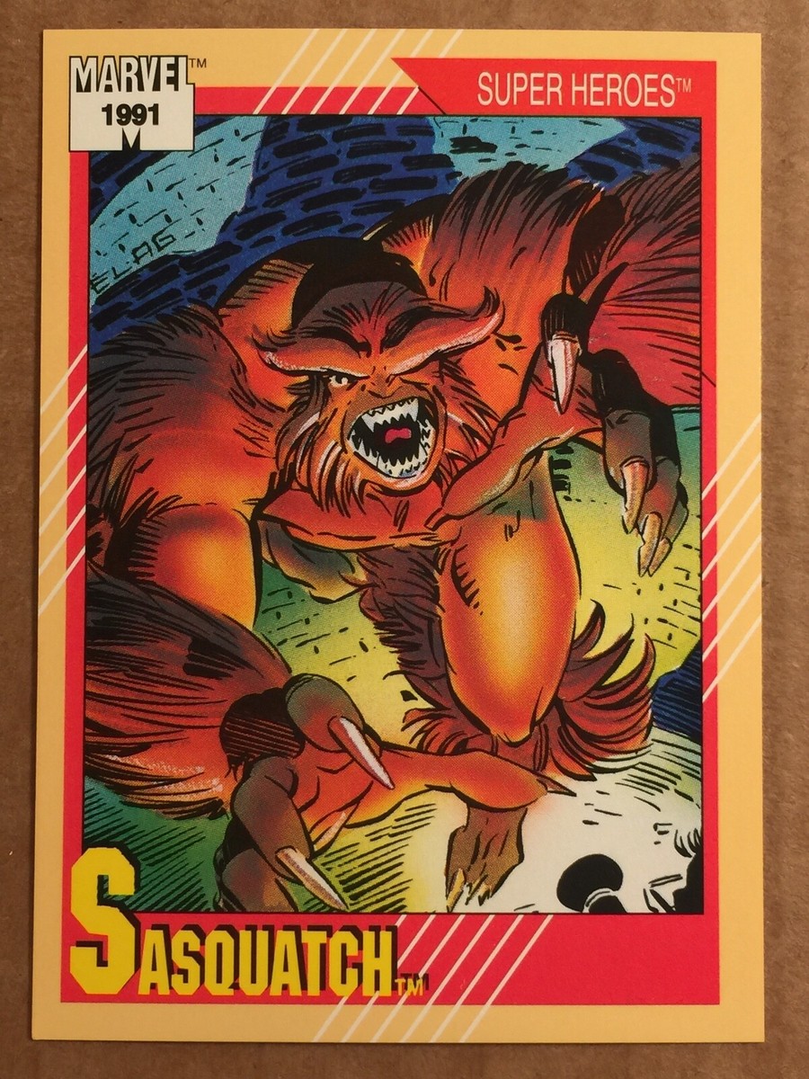 Marvel Sasquatch Comic