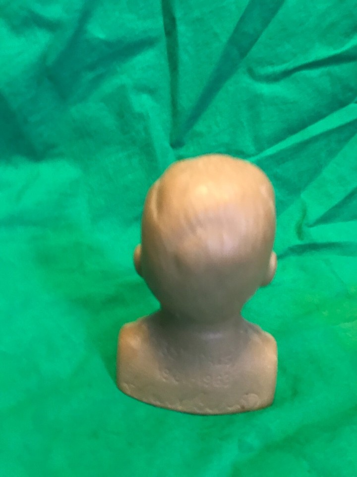 1963 JFK JOHN KENNEDY WAX BUST MUSEUM SOUVENIR VTG AMERICANA PERISHABLE ...