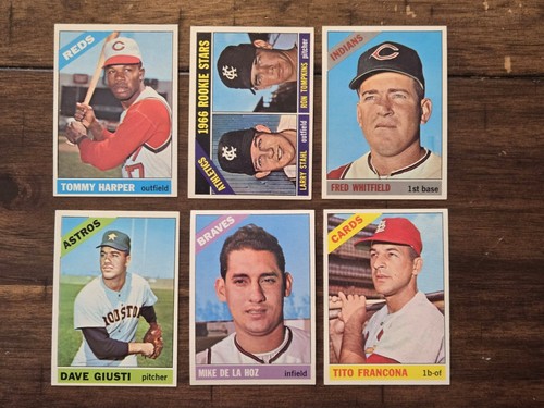 1966 Topps Baseball Lot of 6 NM | eBay