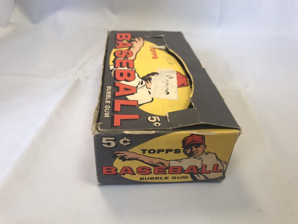 1959 TOPPS BASEBALL 5 CENT EMPTY DISPLAY BOX RARE | eBay