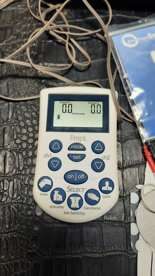 empi select tens unit With Pads And Extras | eBay
