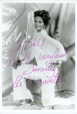 Lee Meriwether Signed Photo - Barnaby Jones | eBay