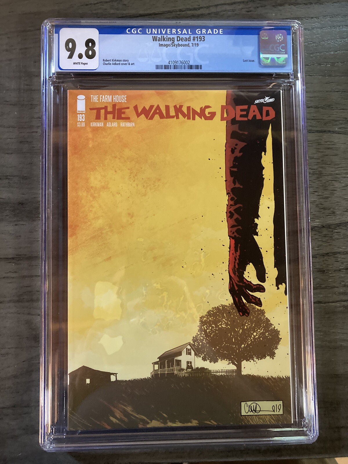 THE WALKING DEAD #193 FINAL ISSUE CGC 9.8 NM+ **RARE 1st Print** | eBay