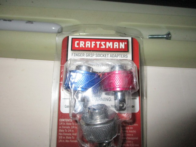 Craftsman Finger Grip Socket Adapters 3 PC Set ( 43401 ) for sale ...