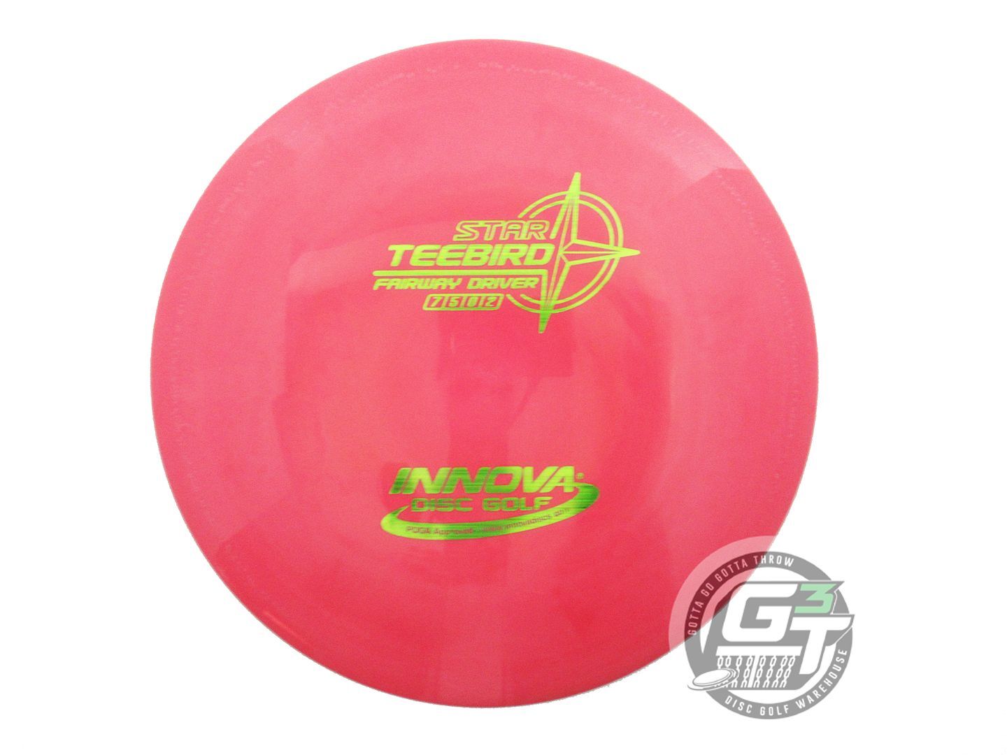 NEW Innova Star Teebird 149g Pink Lime Holo Foil A Fairway Driver Golf Disc | eBay
