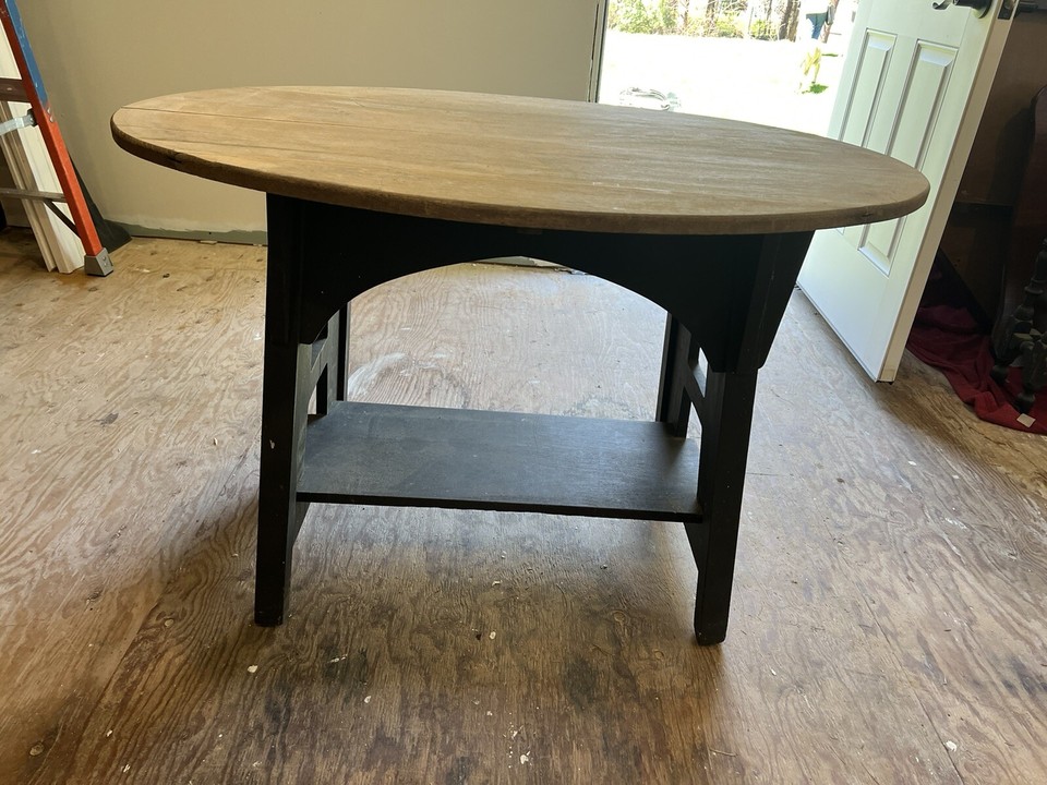 Charles P. Limbert - Cutout Oval Oak Table, Model 146 - N.E. Delivery ...