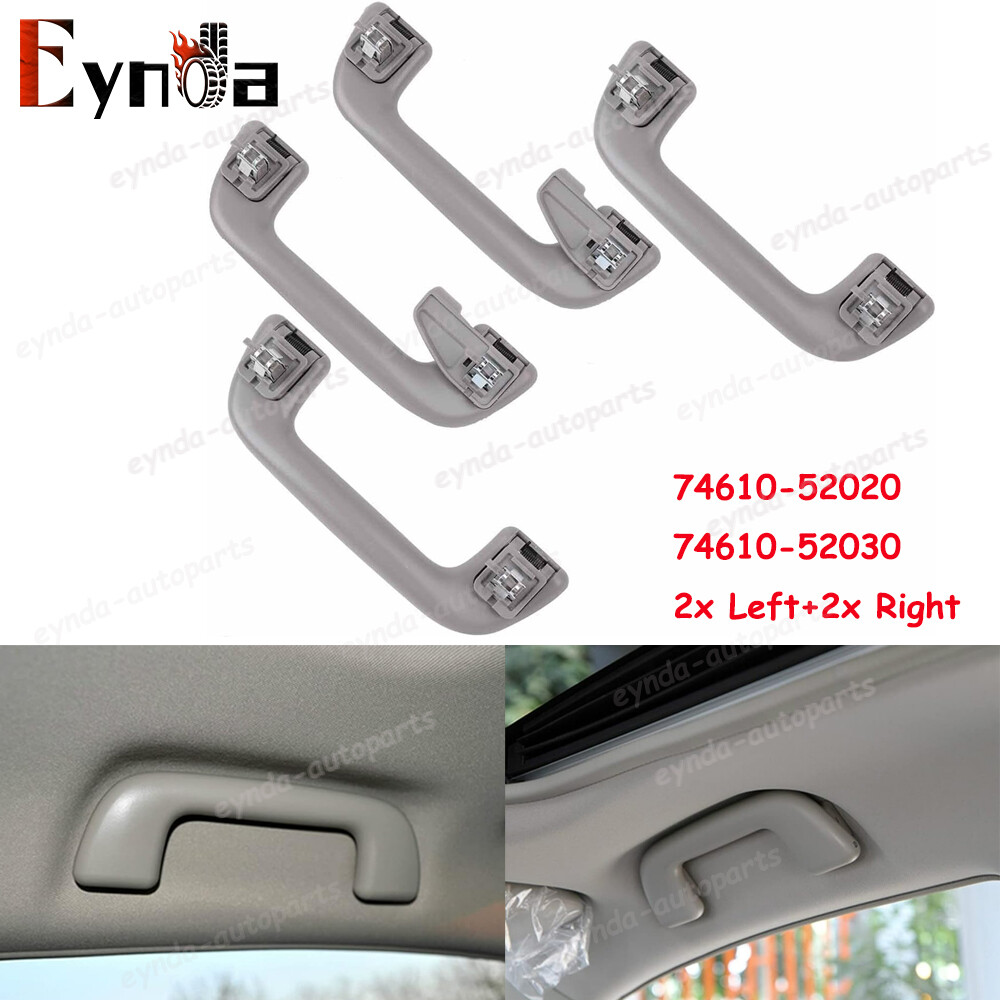 4x Front +Rear Inner Roof Ceiling Pull Handle Grab For Toyota Corolla ...