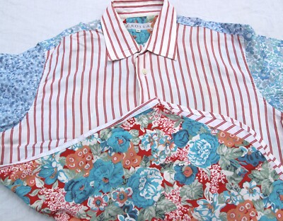 Scott CROLLA Vintage 1980s Liberty of London Floral Print Men's Shirt ...