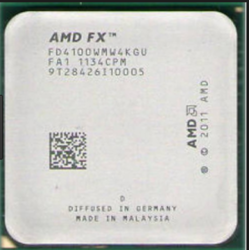 1PC AMD CPU FX Series FX-4100 Quad Core CPU 3.6GHz Socket AM3+ | eBay