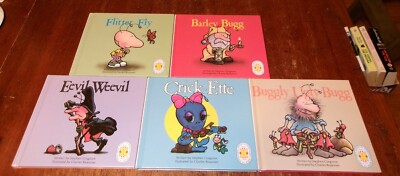 Lot of 5 Hardcover Double Topsy-Turvy Bugg Books Stephen Cosgrove (10 ...