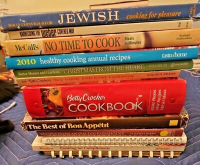 COOKBOOKS Asst. Hardcover Vintage Food Celebrity Chefs YOU CHOOSE $10. ...