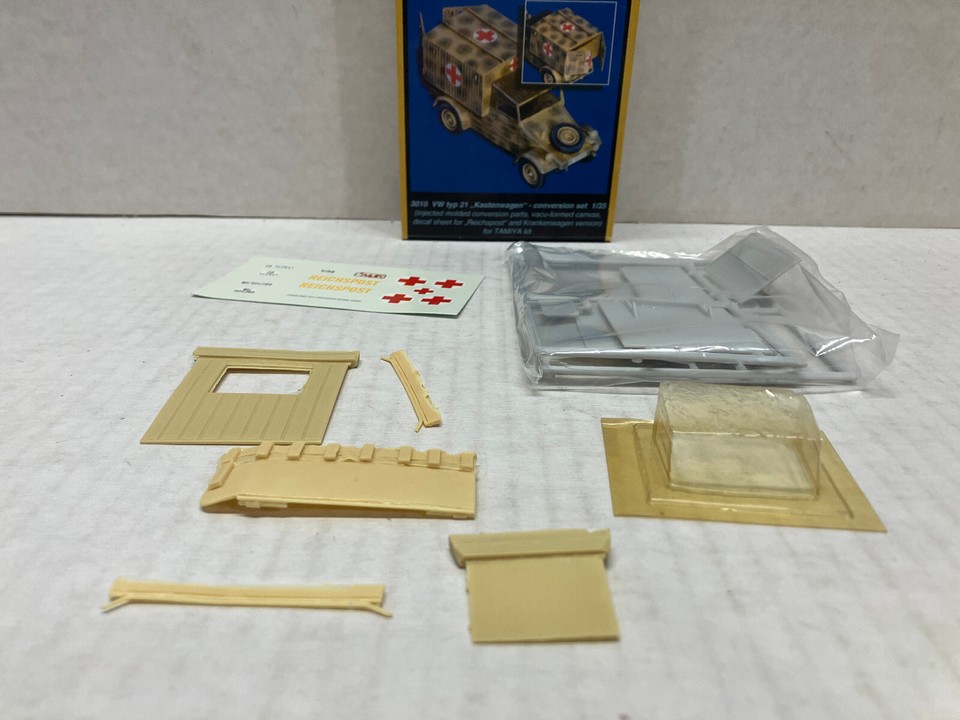 CMK 1/35 SCALE 3010 VW TYPE 21 KASTENWAGEN CONVERSION SET MODEL KIT | eBay