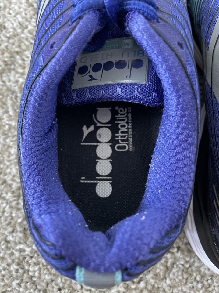 Diadora Ortholite BluShield D5000 Purple Running Shoes 90015 Womens US ...