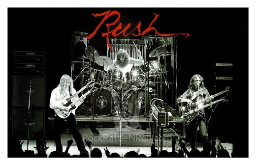 Rush Concert Poster Classic Rush Album Band Canvas Art And Wall Art