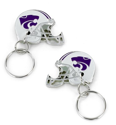 KANSAS STATE - HELMET KEYCHAIN - BRAND NEW - TWO SIDED NCAA - CCP-KT ...