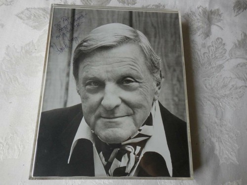Fred Foy Radio Voice for Lone Ranger Star Photo Vintage Hand Signed ...