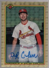 Dylan Carlson Baseball Trading Card Checklist