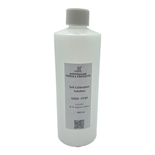Salt Calibration Solution 500mL 6000ppm Salinity Test Meter Liquid ...